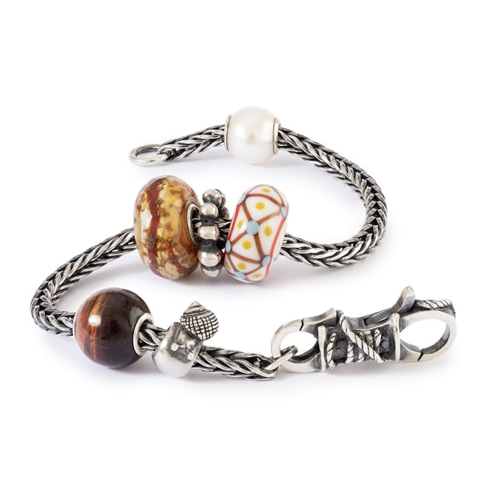 Trollbeads Round Red Tiger Eye – The Secret Garden