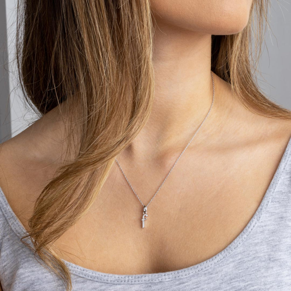 Kit Heath Signature Skript Lowercase f Initial Pendant – The Secret Garden